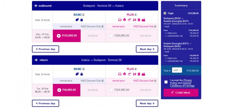 Viziteaza tarile din Caucaz! Zboruri ieftine din Budapesta. | Awayze